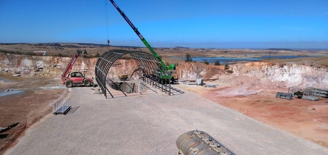MINE GALLERY IN ALJUSTREL - NRV | Grupo Norvia